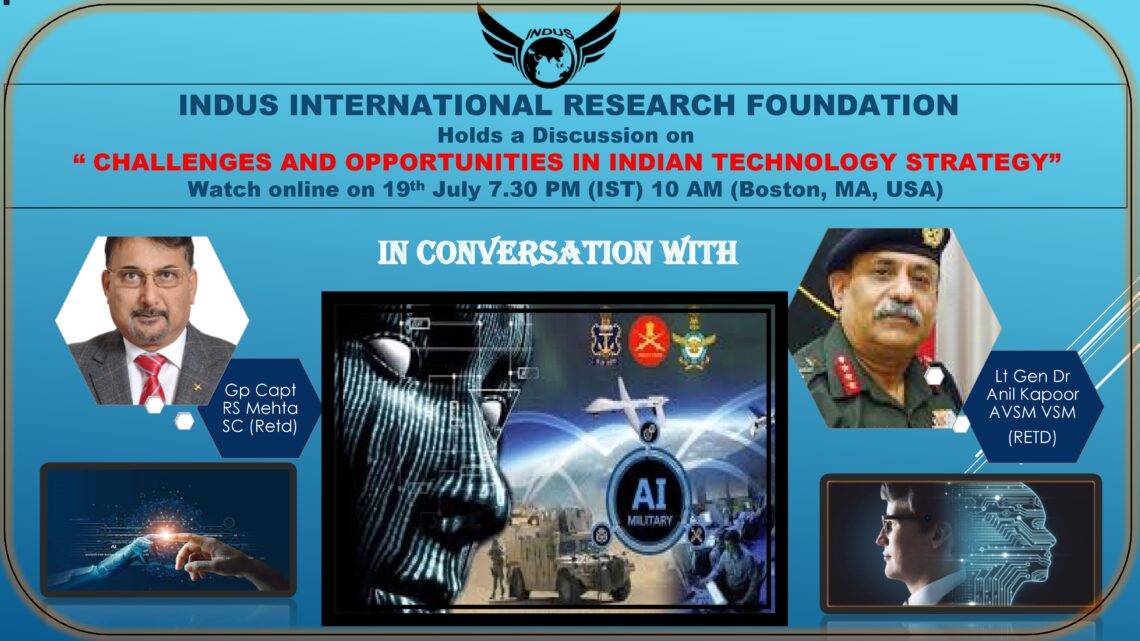 Recording of the Discussion on “Challenges and Opportunities in Indian ...